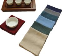 China OEM Kitchen Tools And Utensils Polyester Cotton Wine Rags And Table Mats for sale