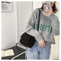 China Plush Women's Shoulder Crossbody Bag 300x250x60mm Lambs Wool Fluffy Fur Winter Handbag for sale