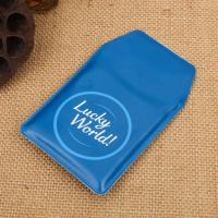 China Custom Logo Portable Travel Ashtray Bag 8x8cm Aluminium Foil EVA Outdoor Cigarette Ash Pouch for sale