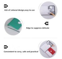 China Custom Logo Portable Travel Ashtray Bag 8x8cm Aluminium Foil EVA Outdoor Cigarette Ash Pouch for sale