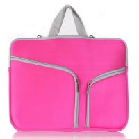 China Water Resistant Neoprene Laptop Sleeve 13.3 Inch Shockproof Notebook Bag Case for MacBook iPad for sale