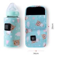 China USB Milk Bottle Warmer Travel Stroller Insulated Baby Nursing Bottle Heater 5V 1A for sale
