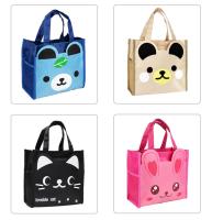 China 600D Oxford Waterproof Kids Lunch Bento Bag Cartoon Animal Design for School Picnic Travel for sale
