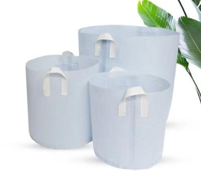 China Wholesale Biodegradable Root Control Bag 34x36cm Felt Nonwoven Fabric Planting Bag for Agriculture Gardening for sale