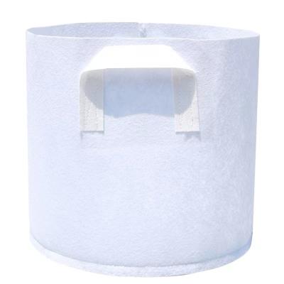 China Custom Biodegradable Non Woven Fabric Plant Grow Bag 30x24x50 cm Breathable Tree Bag with Handle for sale