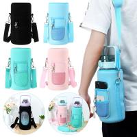China Insulated Neoprene Sports Water Bottle Cooler Sleeve Portable Camping Bag 750ml for sale