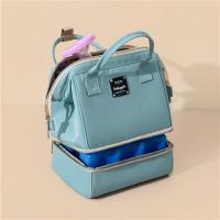 China Waterproof Diaper Bag Large Capacity 20x10cm Mommy Travel Bag Multifunctional Maternity Baby Stroller Bag for sale