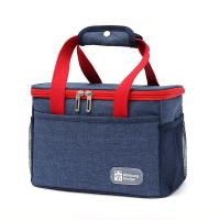China Insulated Lunch Bag 600D Oxford Cooler Tote with Shoulder Strap 20L Capacity for sale