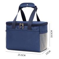 China Insulated Lunch Bag 600D Oxford Cooler Tote with Shoulder Strap 20L Capacity for sale
