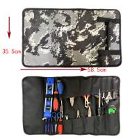 China Multifunction Oxford Cloth Wrench Roll Up Pouch Holder Pocket Tools Pouch for sale