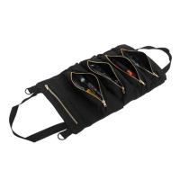 China Multi Purpose Wrench Screwdriver Roll Pouch Hanging Tool Zipper Pouches for sale
