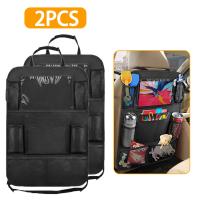 China Customized Car Backseat Organizer With Touch Screen Tablet Holder Car Seat Back Protectors for sale