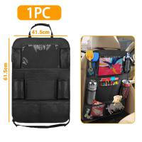 China Customized Car Backseat Organizer With Touch Screen Tablet Holder Car Seat Back Protectors for sale