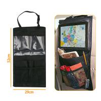 China Customized Car Backseat Organizer With Touch Screen Tablet Holder Car Seat Back Protectors for sale