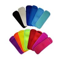 China Neoprene Ice Pop Sleeves 16cm Antifreezing Popsicle Holders Bags Insulator Sleeves Freezer Pops Holder for sale