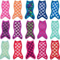 China Custom Neoprene Popsicle Bags 16cm Anti Freezing Ice Pop Sleeves Fish Pattern Cooler Holders for sale