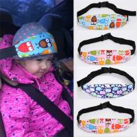 China Customized Car Seat Sleep Holder Kid Head Support Belt Positioner Baby Fixing Band Oxford Cloth 38x31cm for sale
