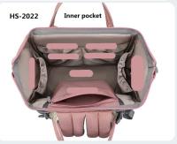 China Outdoor Nursing Mother Travel Bag with USB Port 420D Snow Cloth Custom Logo for sale