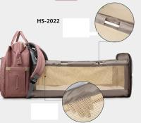 China Outdoor Nursing Mother Travel Bag with USB Port 420D Snow Cloth Custom Logo for sale