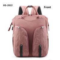 China Outdoor Nursing Mother Travel Bag with USB Port 420D Snow Cloth Custom Logo for sale