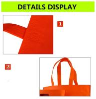 China Custom Eco-Friendly Non-Woven Shopping Bag 5000pcs MOQ Durable Reusable Bag for sale