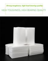 China White EPE Buffer Bags Shockproof Foam Pouch 8x10cm Custom Size for sale