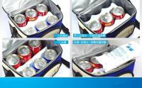 China OEM Insulated Lunch Bag 600D Polyester Food Delivery Cooler Tote 25x35x15cm for sale