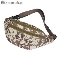 China Custom Nylon Unisex Fanny Pack Waist Bag 20x10 cm for Men Women Belt Bag for sale
