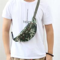 China Custom Nylon Unisex Fanny Pack Waist Bag 20x10 cm for Men Women Belt Bag for sale