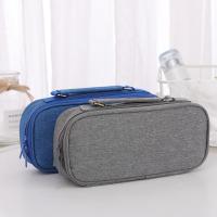China OEM Reversible Sequins Pencil Case 21x7cm Large Capacity Oxford Pencil Pouch for School for sale
