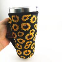 China 30oz Insulated Neoprene Cup Sleeve Tumbler Holder Custom Logo Waterproof Thermal for sale