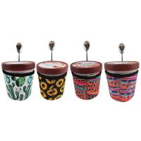 China 30oz Insulated Neoprene Cup Sleeve Tumbler Holder Custom Logo Waterproof Thermal for sale