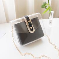 China Summer Transparent Clear PVC Jelly Shoulder Bag for sale