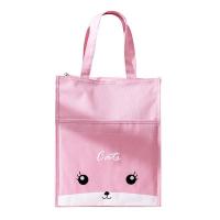 China Custom Design Cartoon Review Bag Student Cloth Art Portable Study Bag Student Tutorial Bag Random Pattern for sale