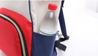China Waterproof Oxford Diaper Bag Large Capacity Travel Mother Care Bag Custom Colors for sale