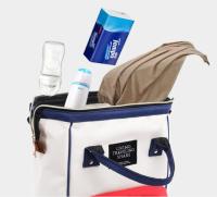 China Waterproof Oxford Diaper Bag Large Capacity Travel Mother Care Bag Custom Colors for sale