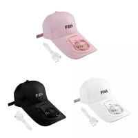 China USB Rechargeable Fan Hat Unisex Adjustable Summer Baseball Cap with 600mAh Battery 5V Cooling Visor for sale