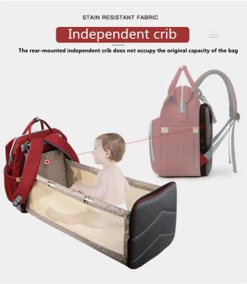 China Moisture Proof Mommy Diaper Bag 600D multifunctional mommy bag for sale