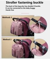 China Moisture Proof Mommy Diaper Bag 600D multifunctional mommy bag for sale