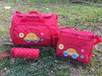 China 4pcs One Set Mommy Diaper Bag Multi Function Maternity Mother Baby Stroller Bags for sale