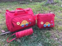 China 4pcs One Set Mommy Diaper Bag Multi Function Maternity Mother Baby Stroller Bags for sale