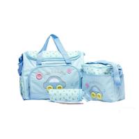 China 4pcs One Set Mommy Diaper Bag Multi Function Maternity Mother Baby Stroller Bags for sale