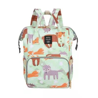 China Water Resistant Nylon Mommy Diaper Bag Infant Baby Diaper Backpack 30L for sale