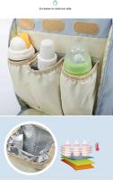 China Waterproof Polyester Mommy Diaper Bag Backpack for Infants 30L Large Capacity for sale