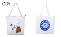 China Custom Cotton Canvas Tote Bag Eco Friendly Reusable Shopping Bag 1000pcs MOQ for sale