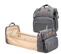 China OEM ODM Nursing Mother Bag Diaper Bag Foldable Crib With USB for sale