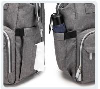 China OEM ODM Nursing Mother Bag Diaper Bag Foldable Crib With USB for sale