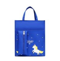 China A4 Canvas Waterproof School Bag Large Capacity Student Tutorial Handbag Pencil Bag for Office School Supplies for sale