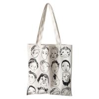 China Customizable Canvas Tote Bag Reusable Shopping Bag Eco Friendly Shoulder Bag 40x30cm for sale