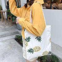 China Customizable Canvas Tote Bag Reusable Shopping Bag Eco Friendly Shoulder Bag 40x30cm for sale